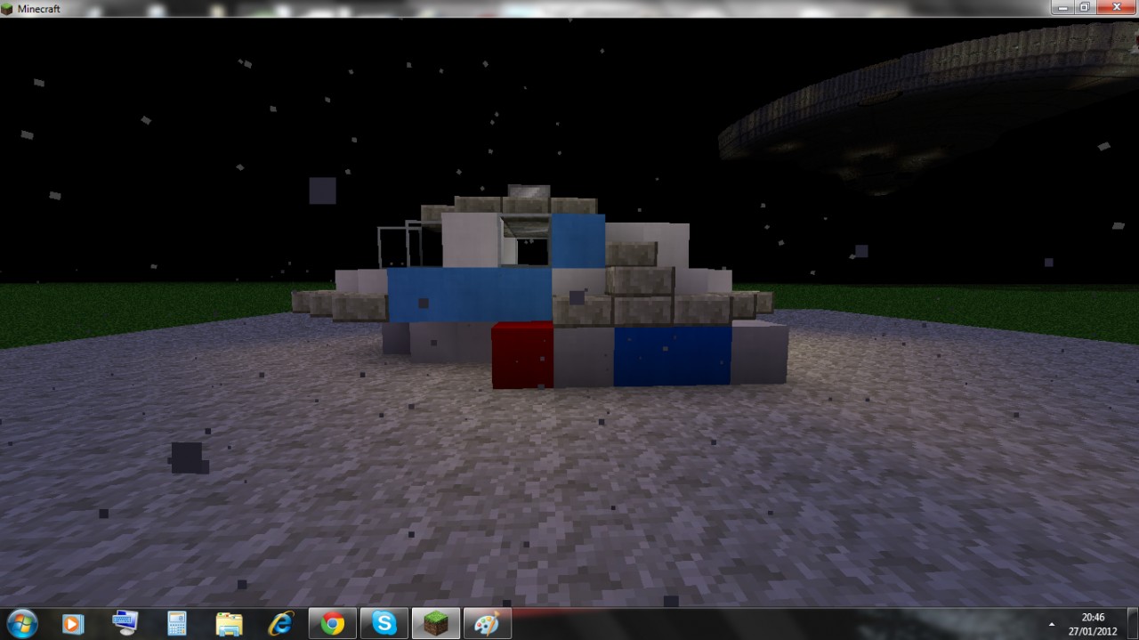 Star Trek Type 9 Shuttle craft (zeppelin mod compatible) Minecraft Map