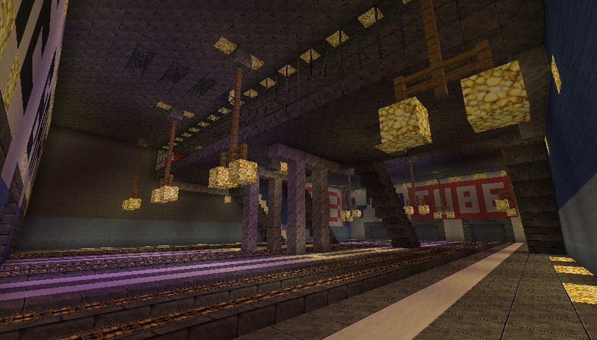 Trainstation / Bahnhof Minecraft Map