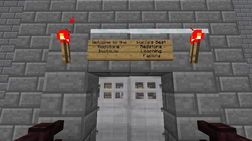 Redstone Institute-Best Redstone learning facility! Minecraft Map
