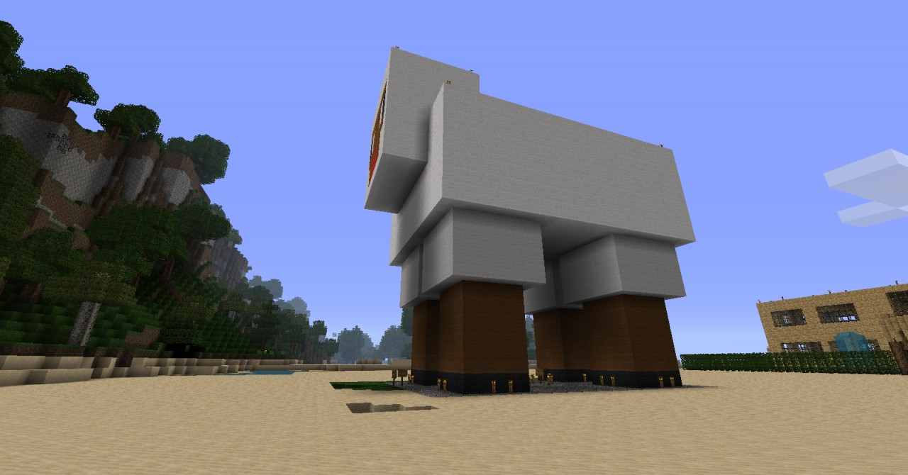 Giant Sheep (Schaf) Minecraft Map