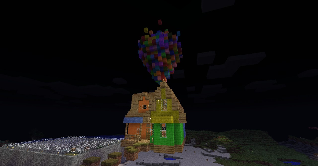 House from UP Minecraft Map