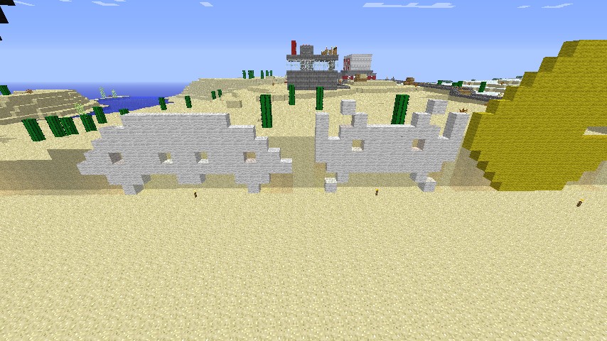 some of my pixel art Minecraft Map