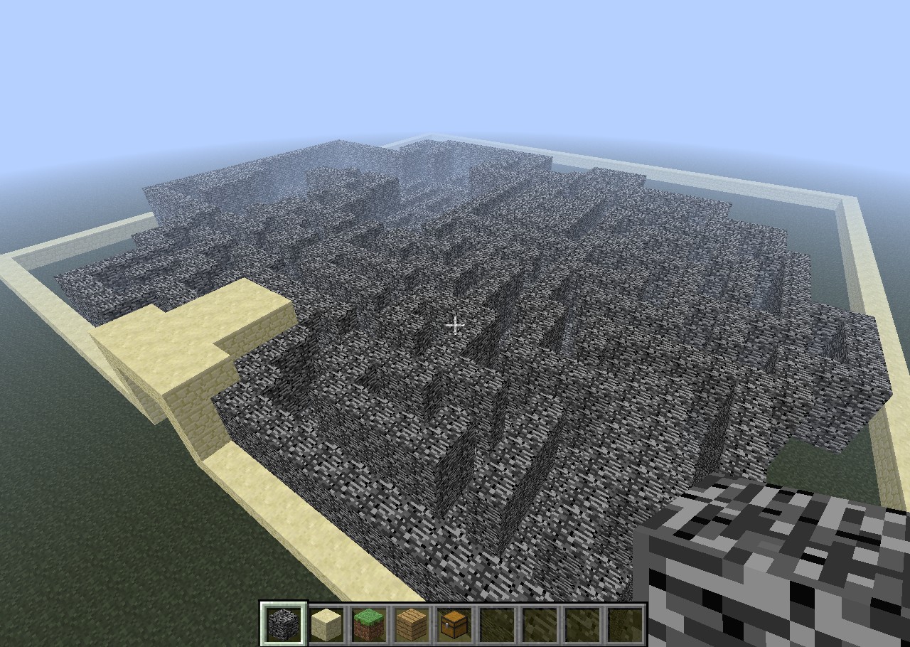 maze pyramid Minecraft Map