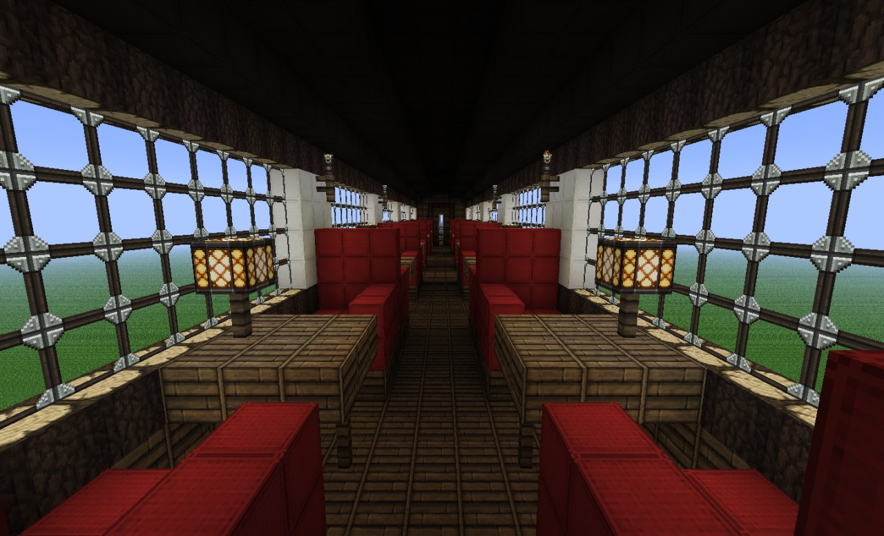 Steam Train Minecraft Map