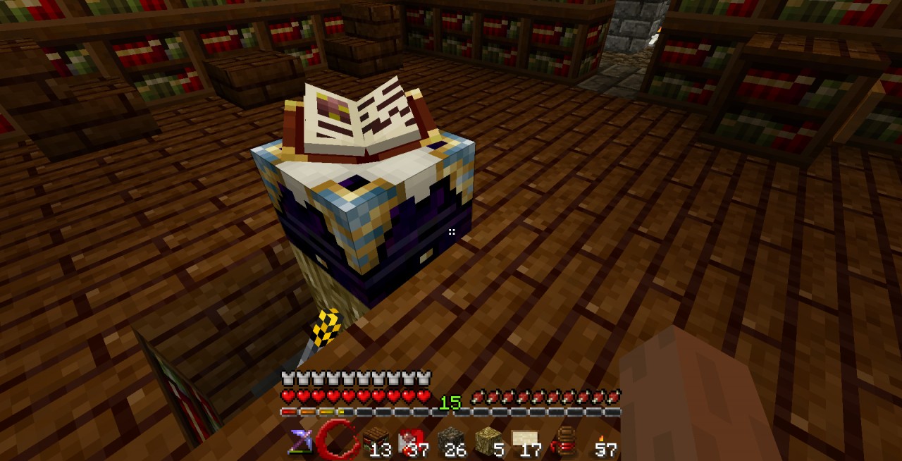 Private Enchanting Library Room Minecraft Map