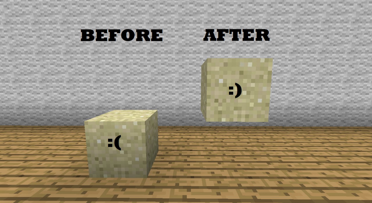 Floating Sand 1.1 Minecraft Mod