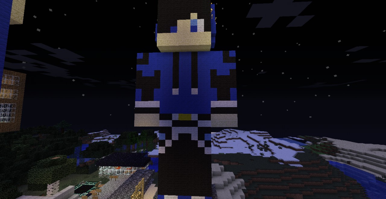 Some pixel art(mainly of players) Minecraft Map