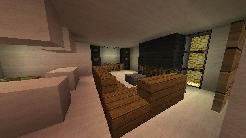 Modern House 1, Kaufmann Residence Minecraft Map