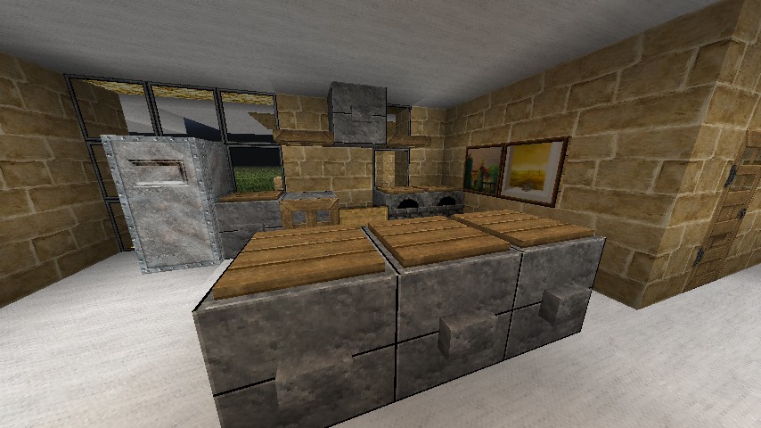 Modern House 1, Kaufmann Residence Minecraft Map