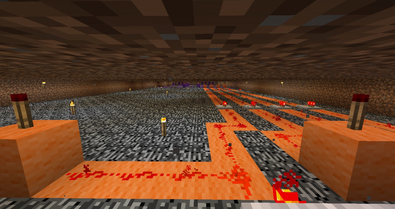 4 Bit ALU Computer with Tutorial and extras. Minecraft Map