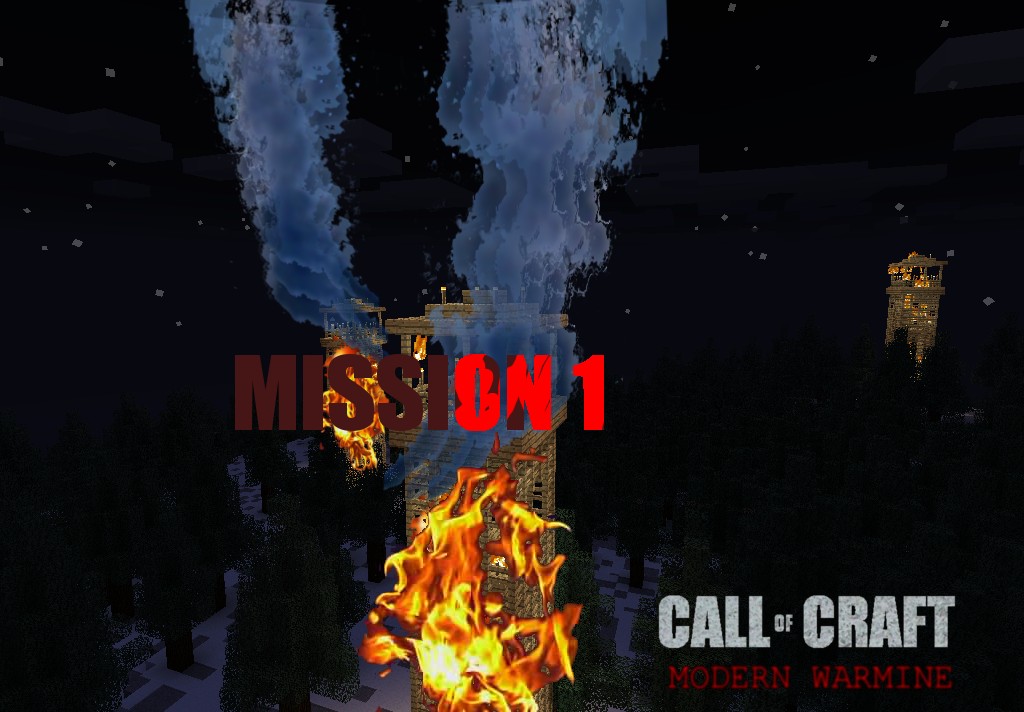 Call of Craft : Modern Warmine Mission 1 Minecraft Map