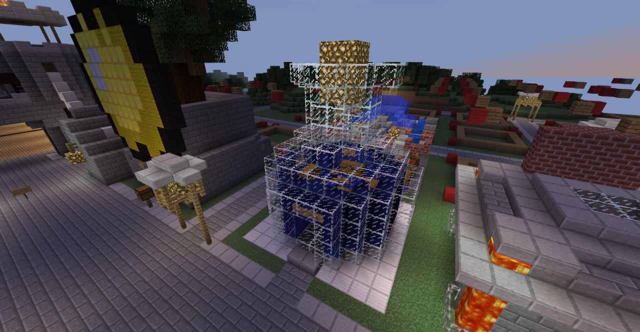 Potion-Shaped Alchemy Shop, Age of Citycraft Minecraft Map