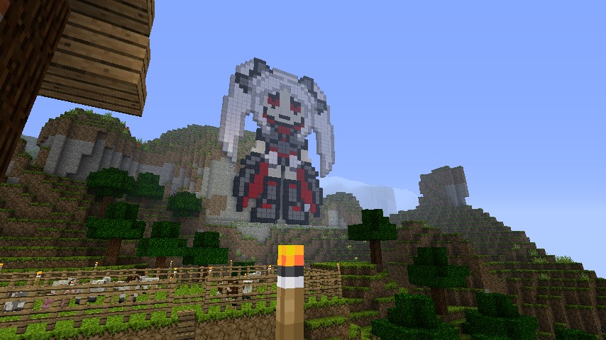 My Original 2D character Minecraft Map