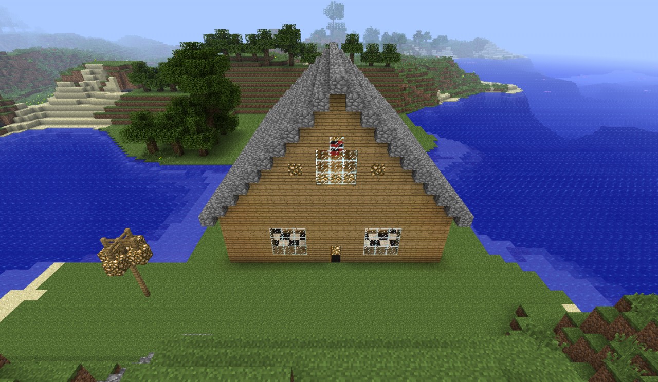 Large House Minecraft Map