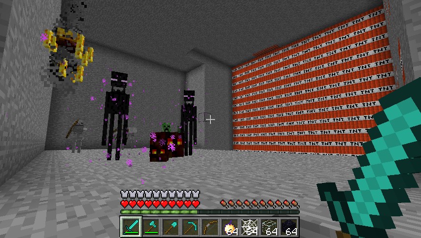 POOL PARTY WITH CREEPERS!!! Minecraft Map