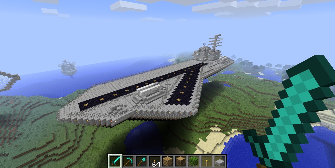 GNS Aircraft Carrier Minecraft Map