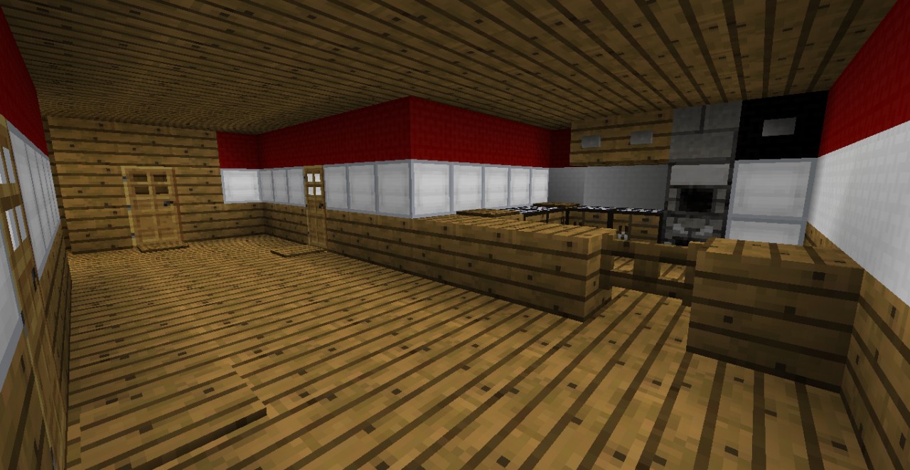 modern hostel Minecraft Map