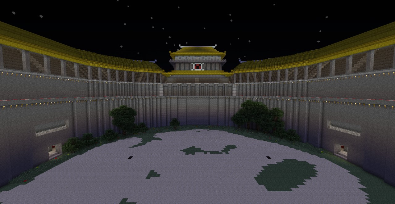 \\Chunin Arena// (from the manga Naruto) Minecraft Map
