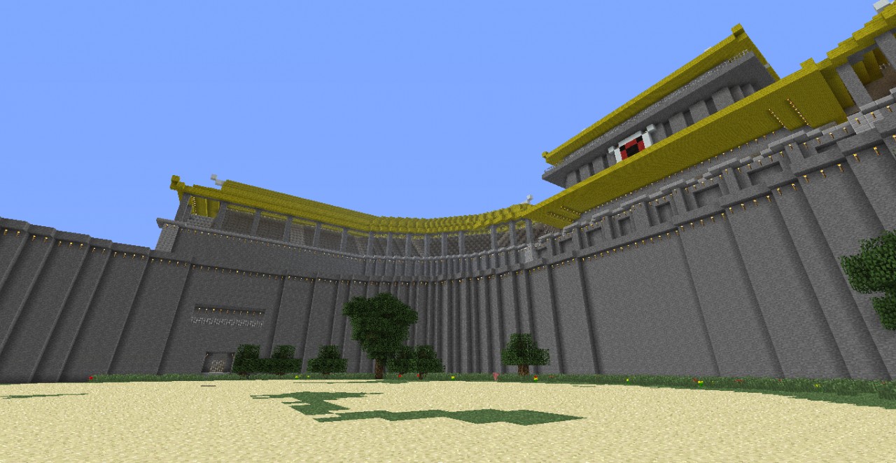 \\Chunin Arena// (from the manga Naruto) Minecraft Map