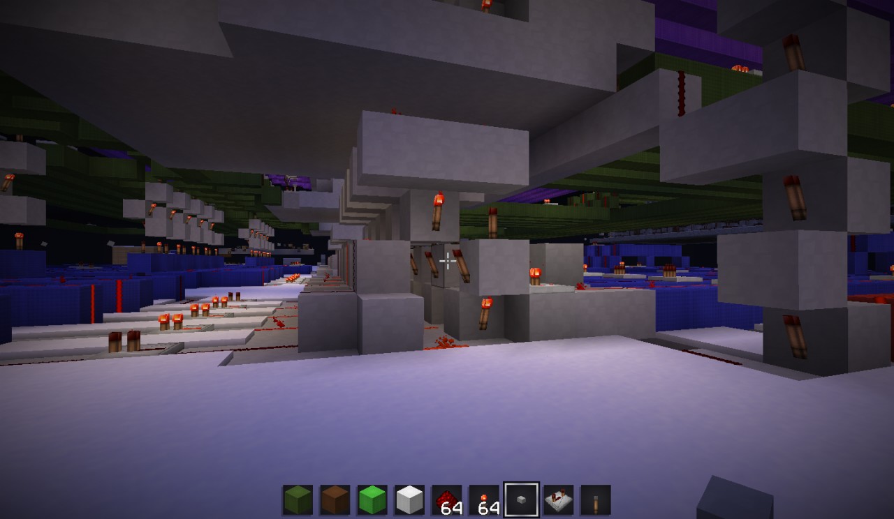 Redstone Ticker Display Minecraft Map