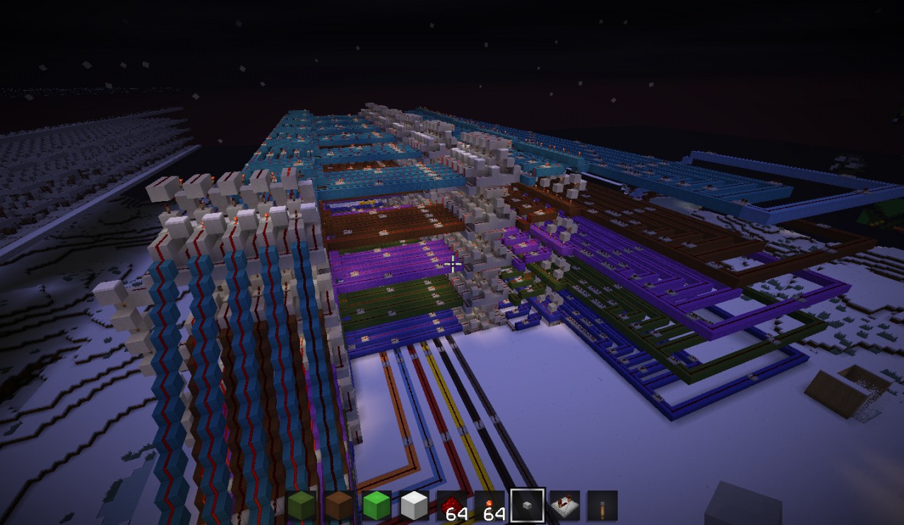 Redstone Ticker Display Minecraft Map