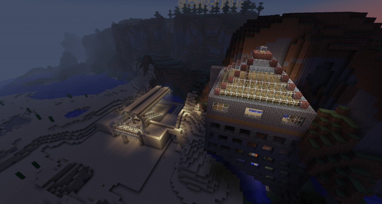 Submarine, aircraft and military complex... Minecraft Map