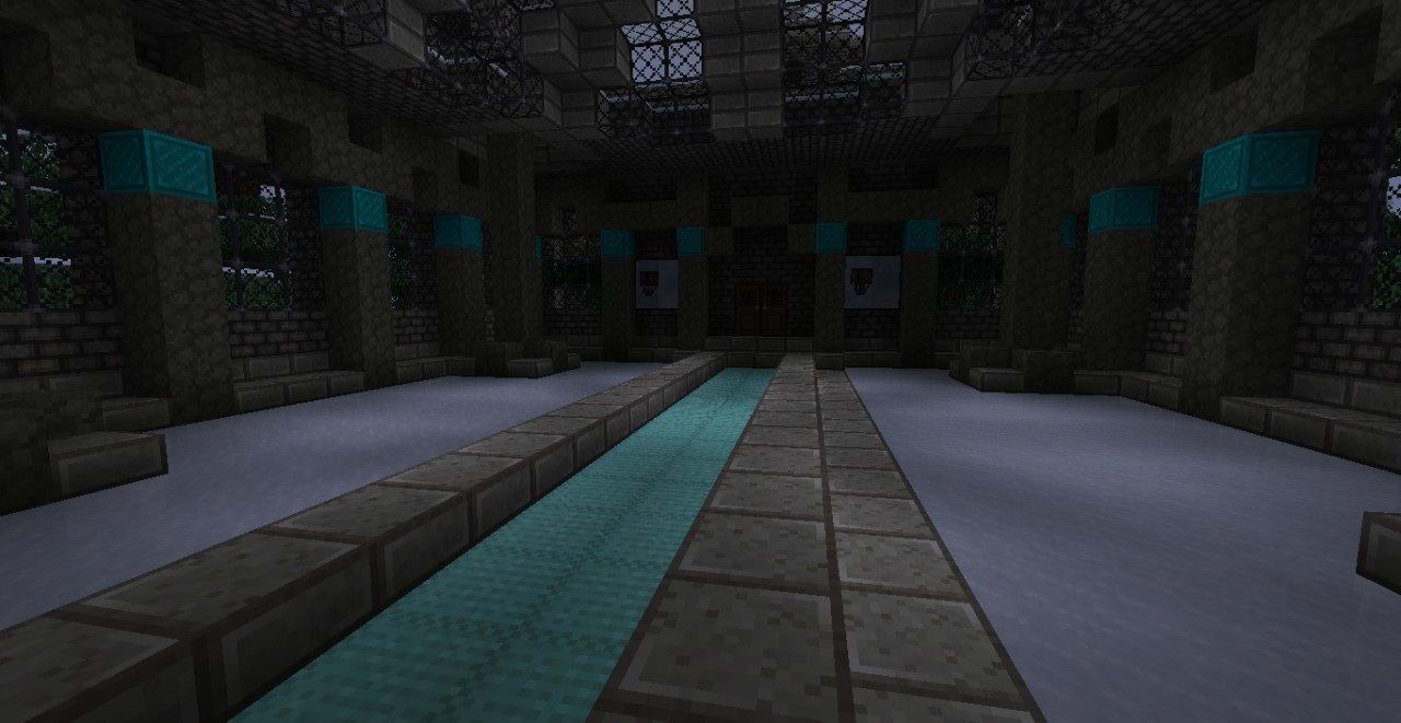 the cathedral of ice Minecraft Map