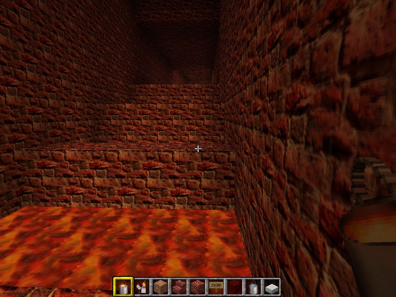 Lava Dungeom Minecraft Map