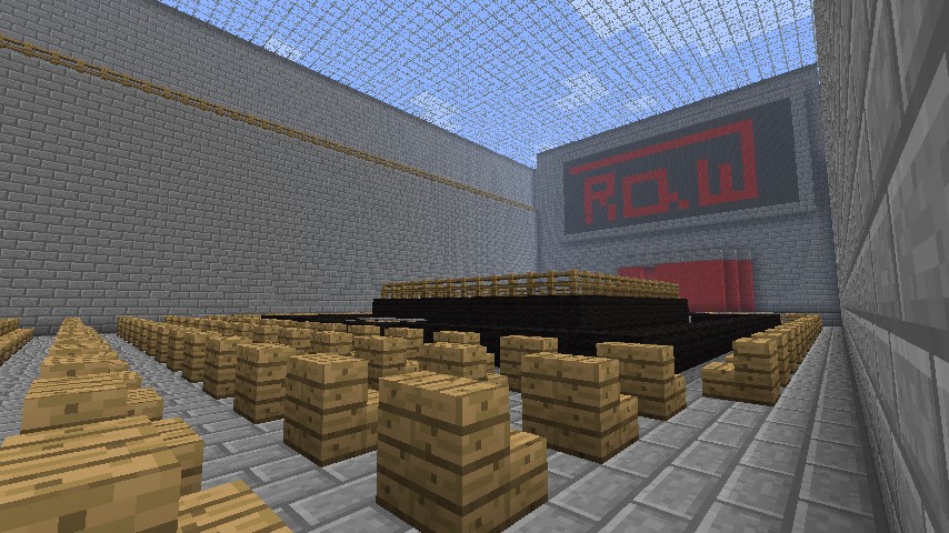 wwe raw arena Minecraft Map