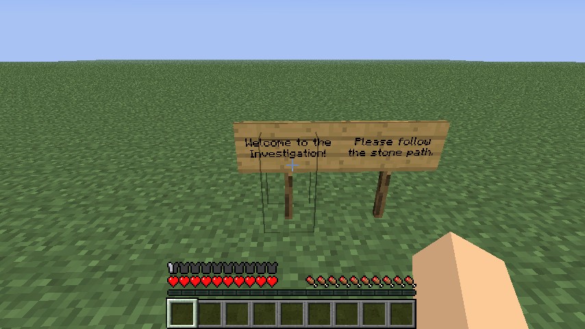 The Investigation - A Minecraft Adventure Map Minecraft Map