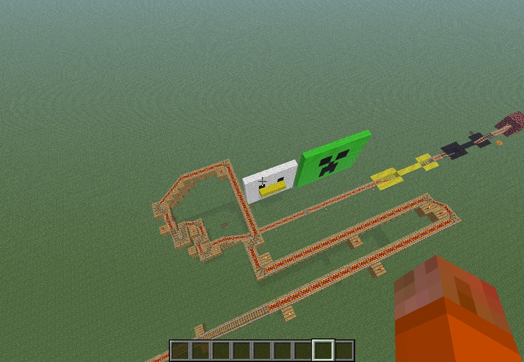 My Rollercoaster Minecraft Map