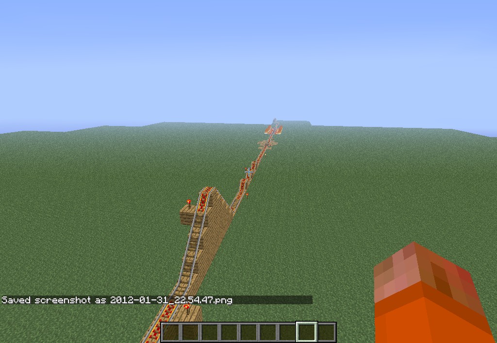 My Rollercoaster Minecraft Map