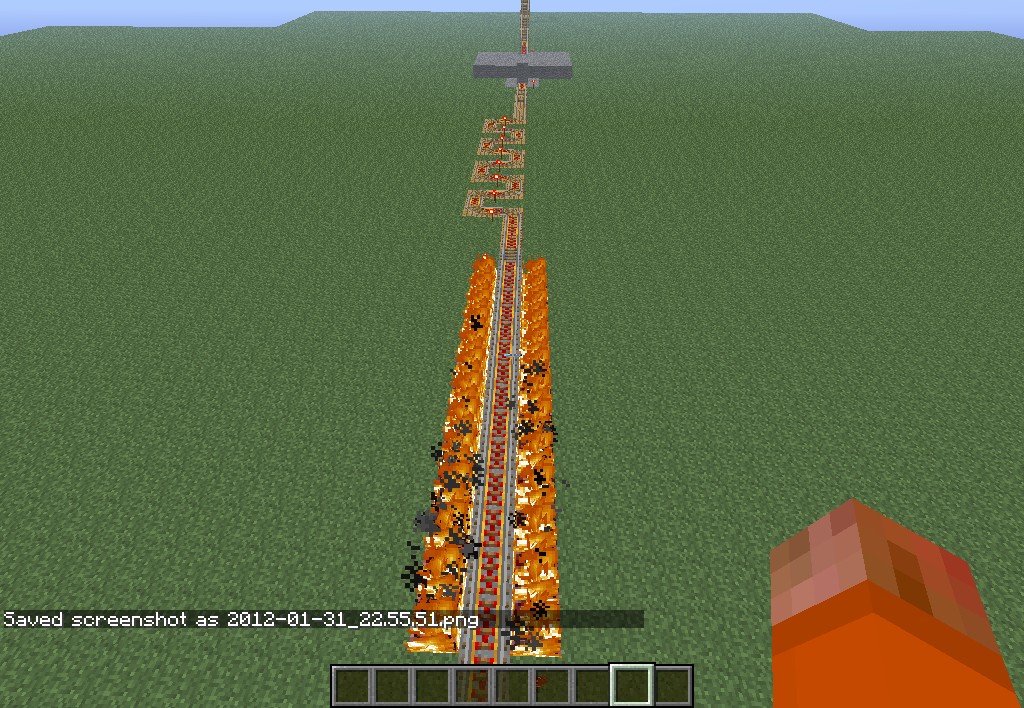 My Rollercoaster Minecraft Map