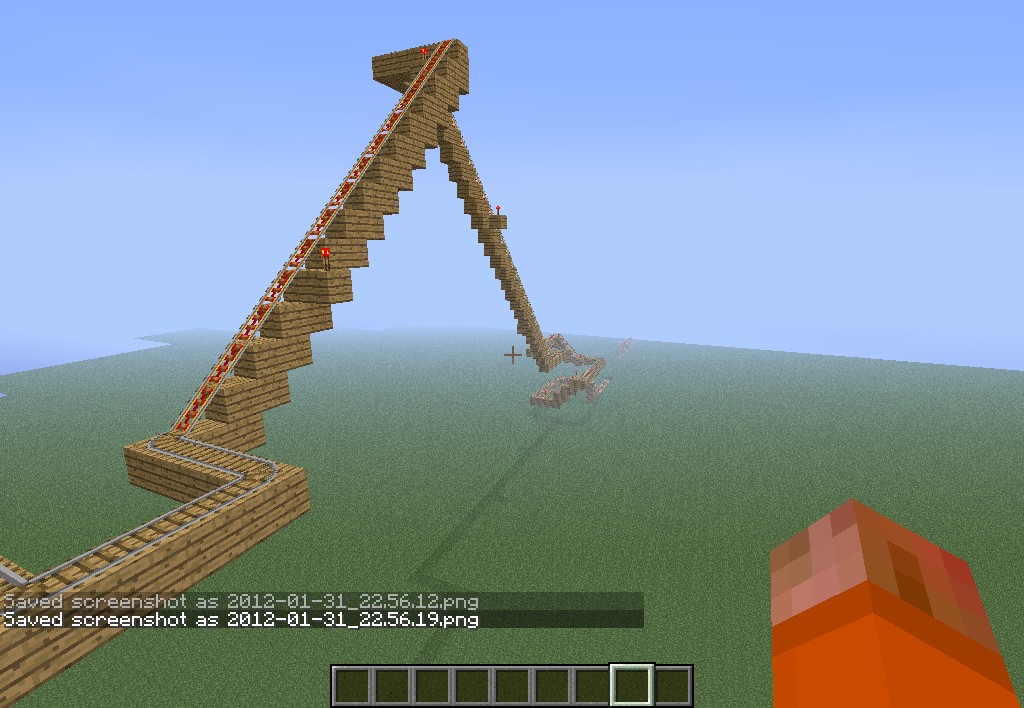 My Rollercoaster Minecraft Map