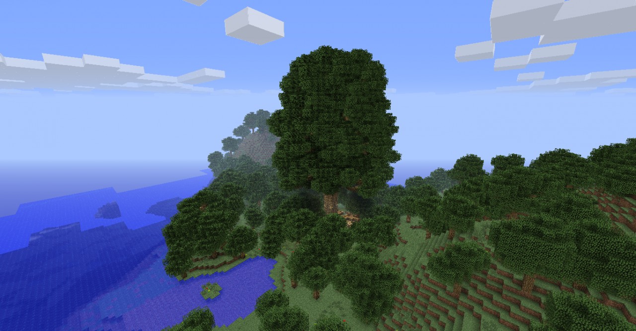 The Island (Custom Terrain) Minecraft Map