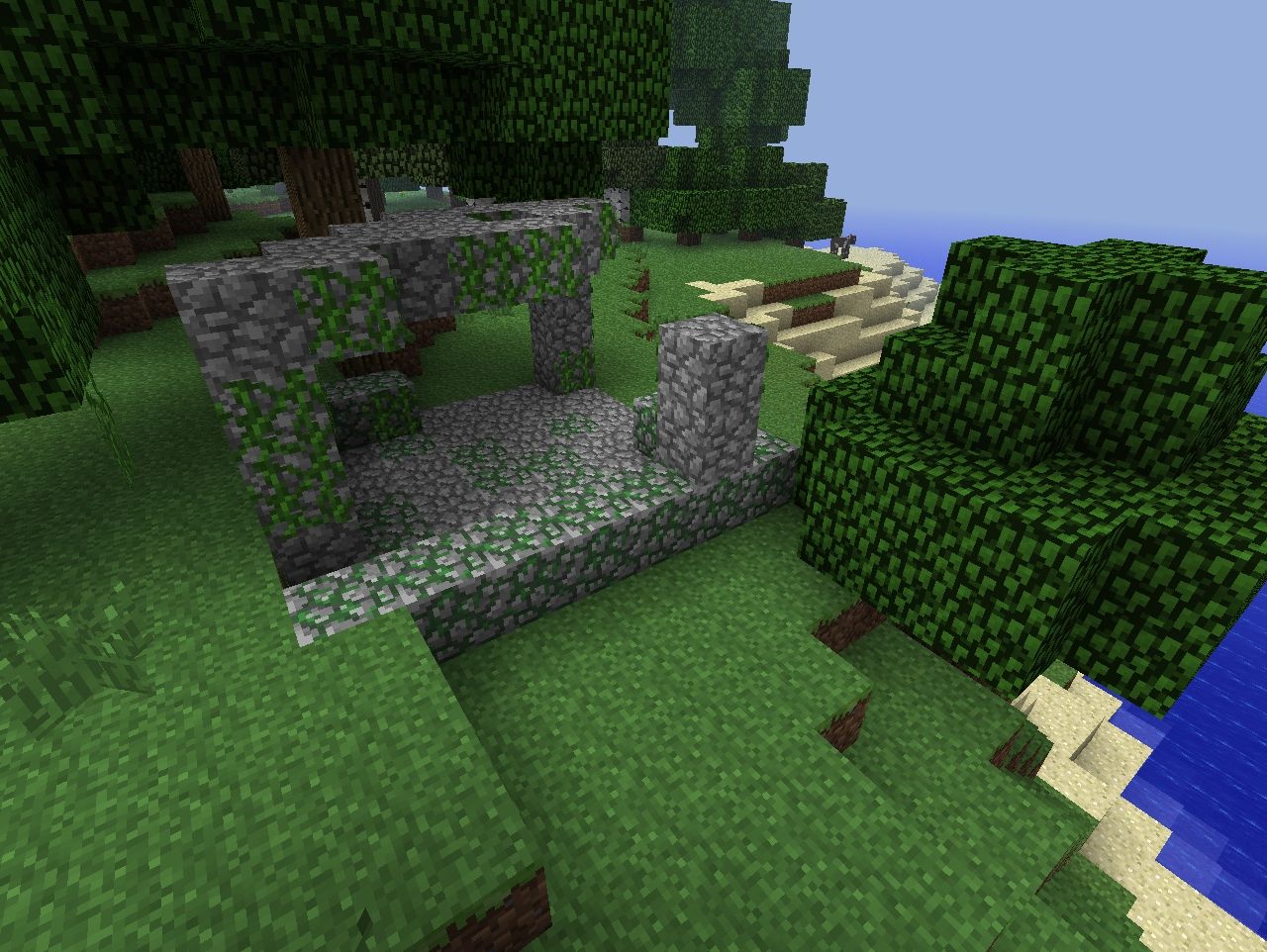Forgotten Buildings Minecraft Map