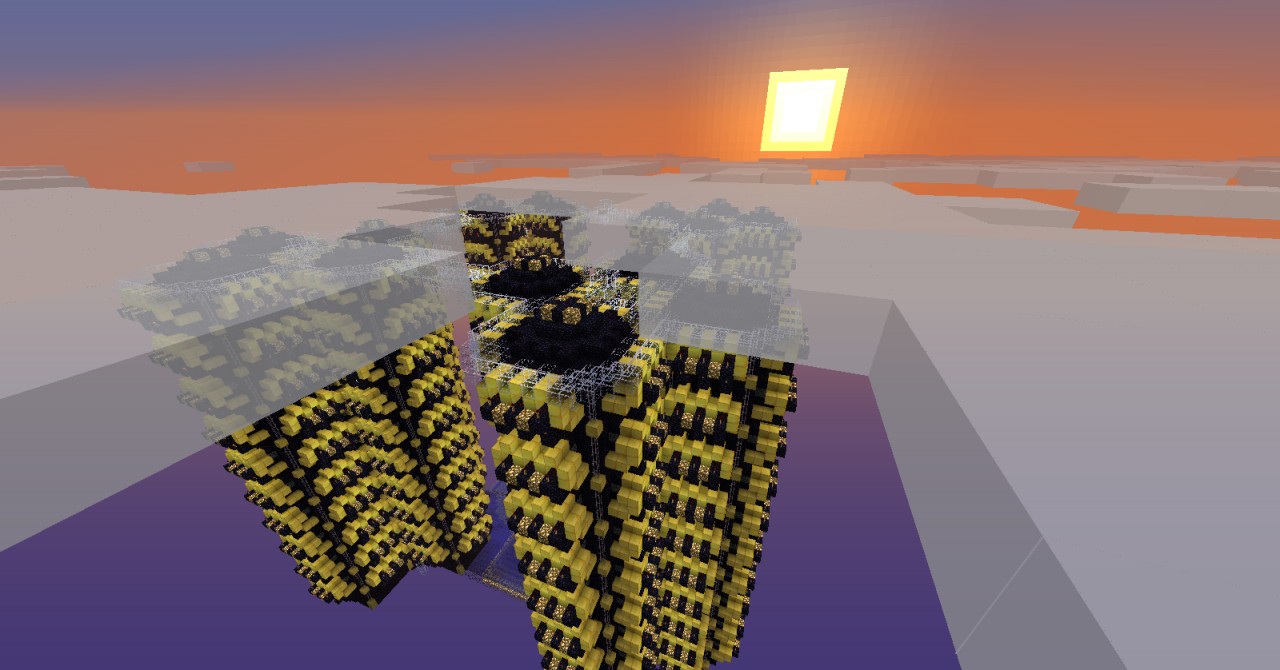 Post Apocalyptic Satellite (Epic Piston MOBtrap) Minecraft Map