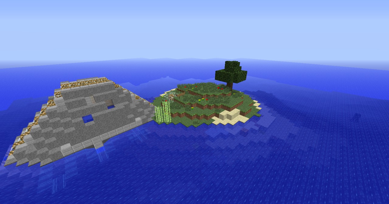 Alien Survival Island Minecraft Map