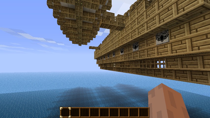 battle ship Minecraft Map