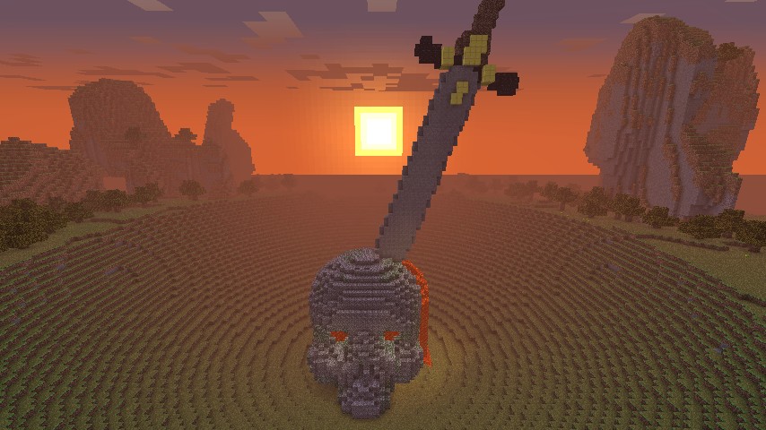 Epic Skull Thingy Minecraft Map