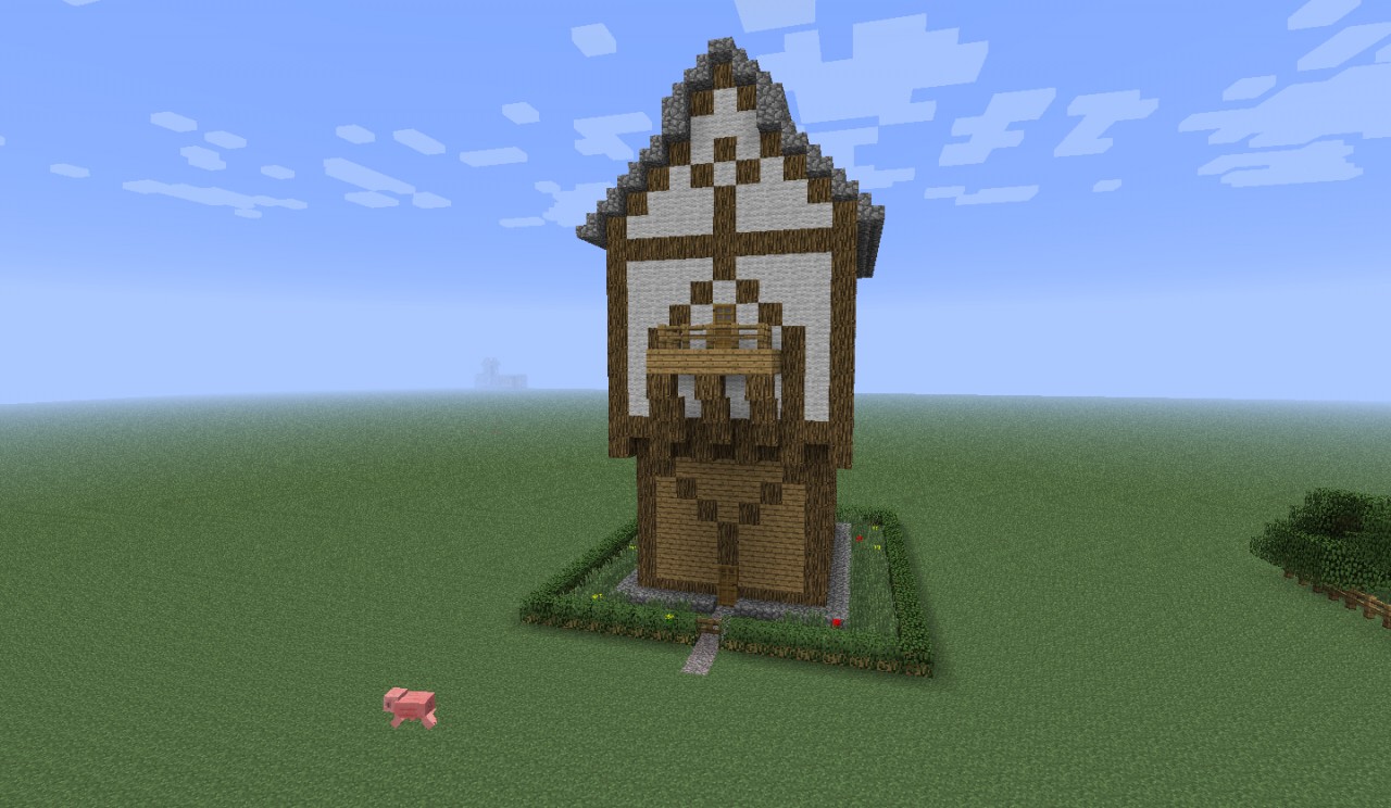 Fantasy Medieval Big House Minecraft Map