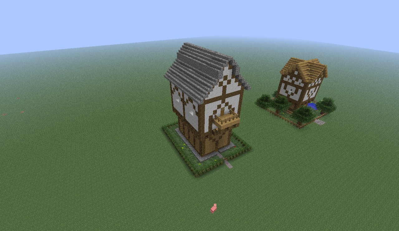 Fantasy Medieval Big House Minecraft Map