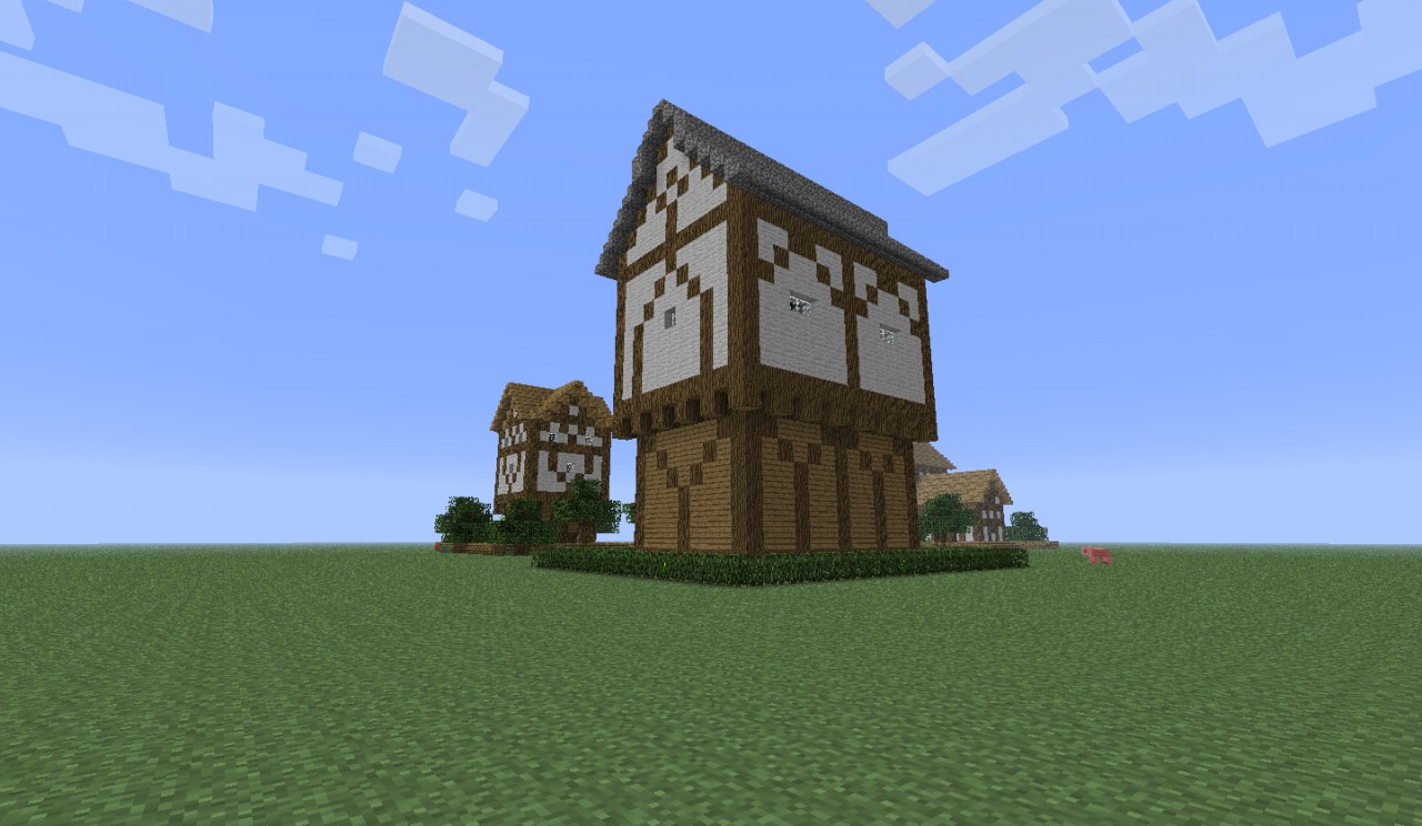 Fantasy Medieval Big House Minecraft Map