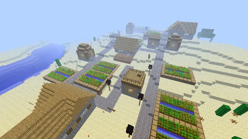 the town v3 Minecraft Map