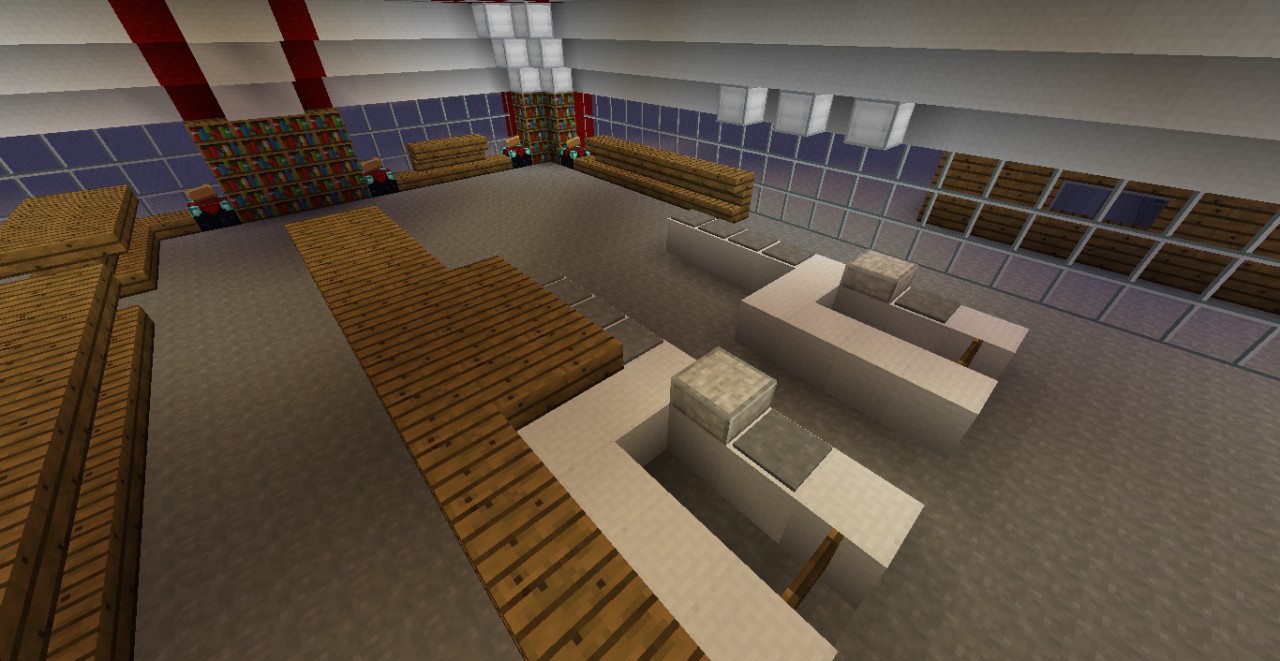 modern market Minecraft Map