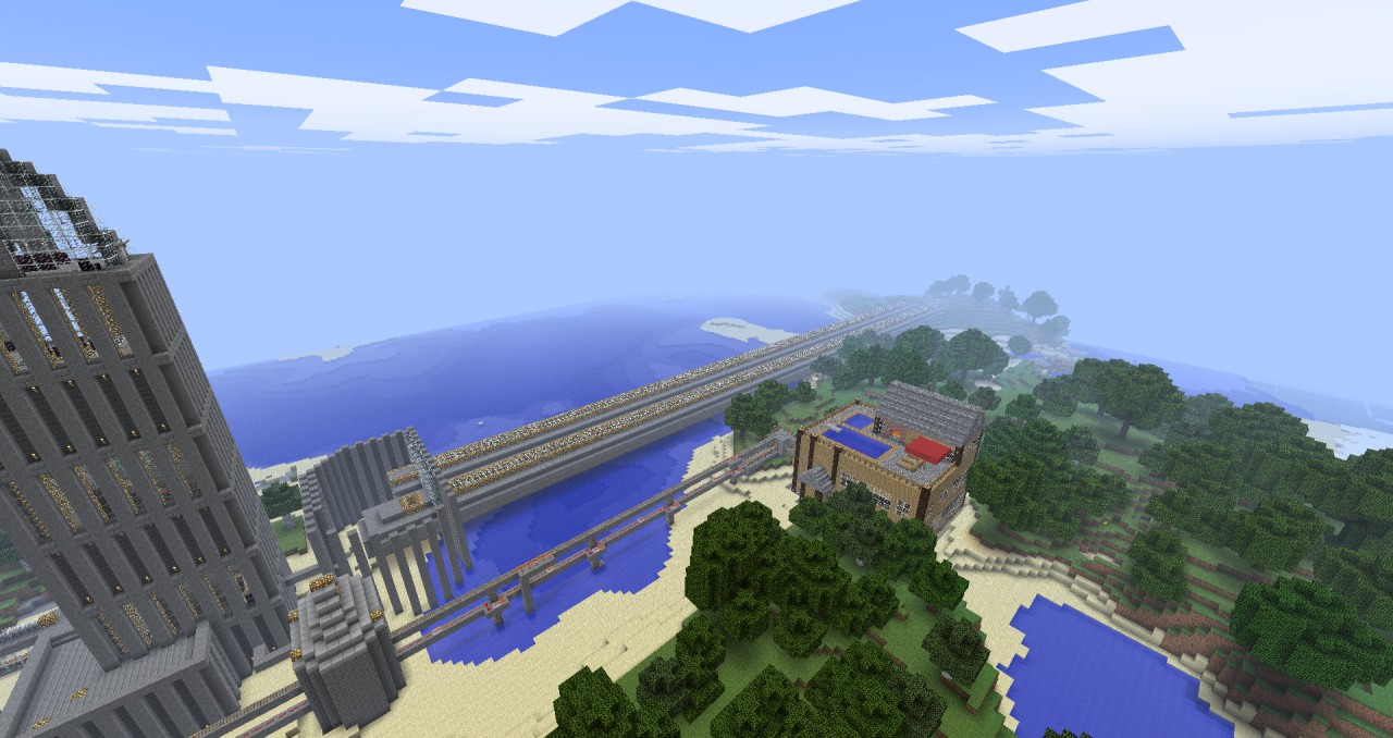 In progress-Amazing minecraft world Minecraft Map