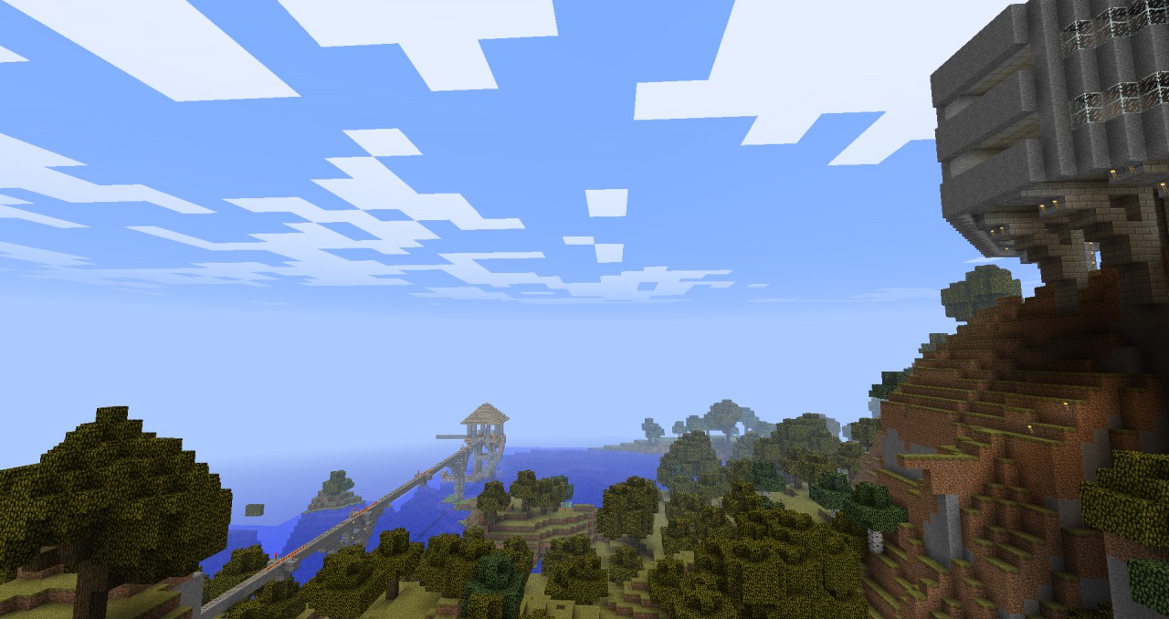 In progress-Amazing minecraft world Minecraft Map