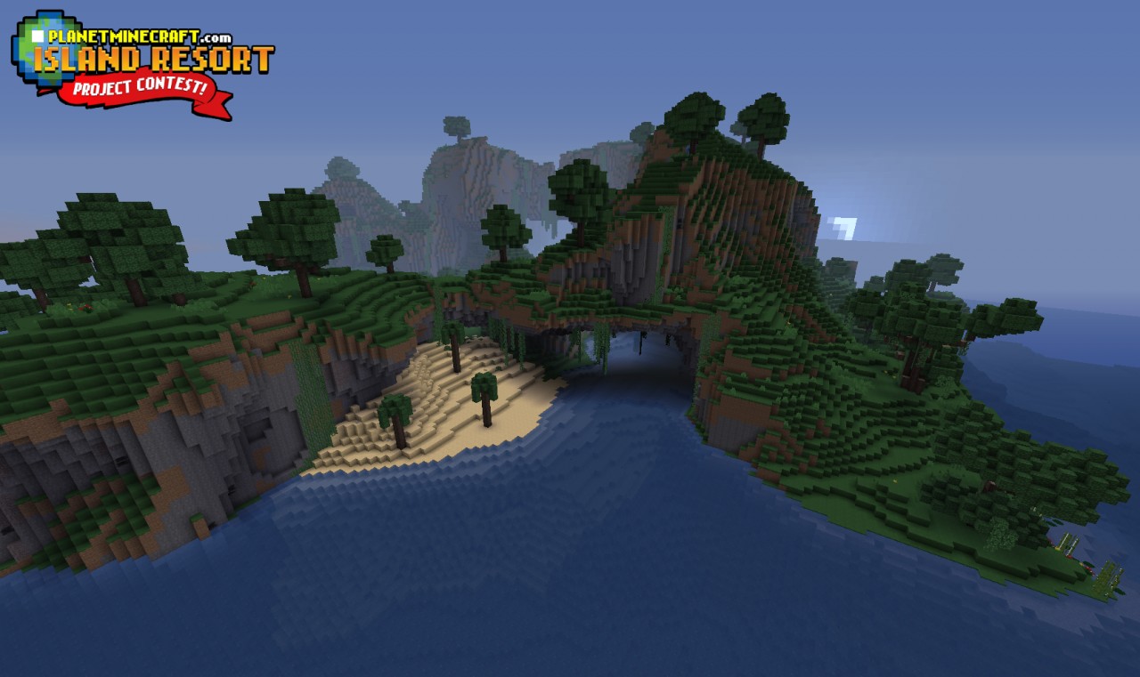 Island Resort Contest Starter Map Minecraft Map