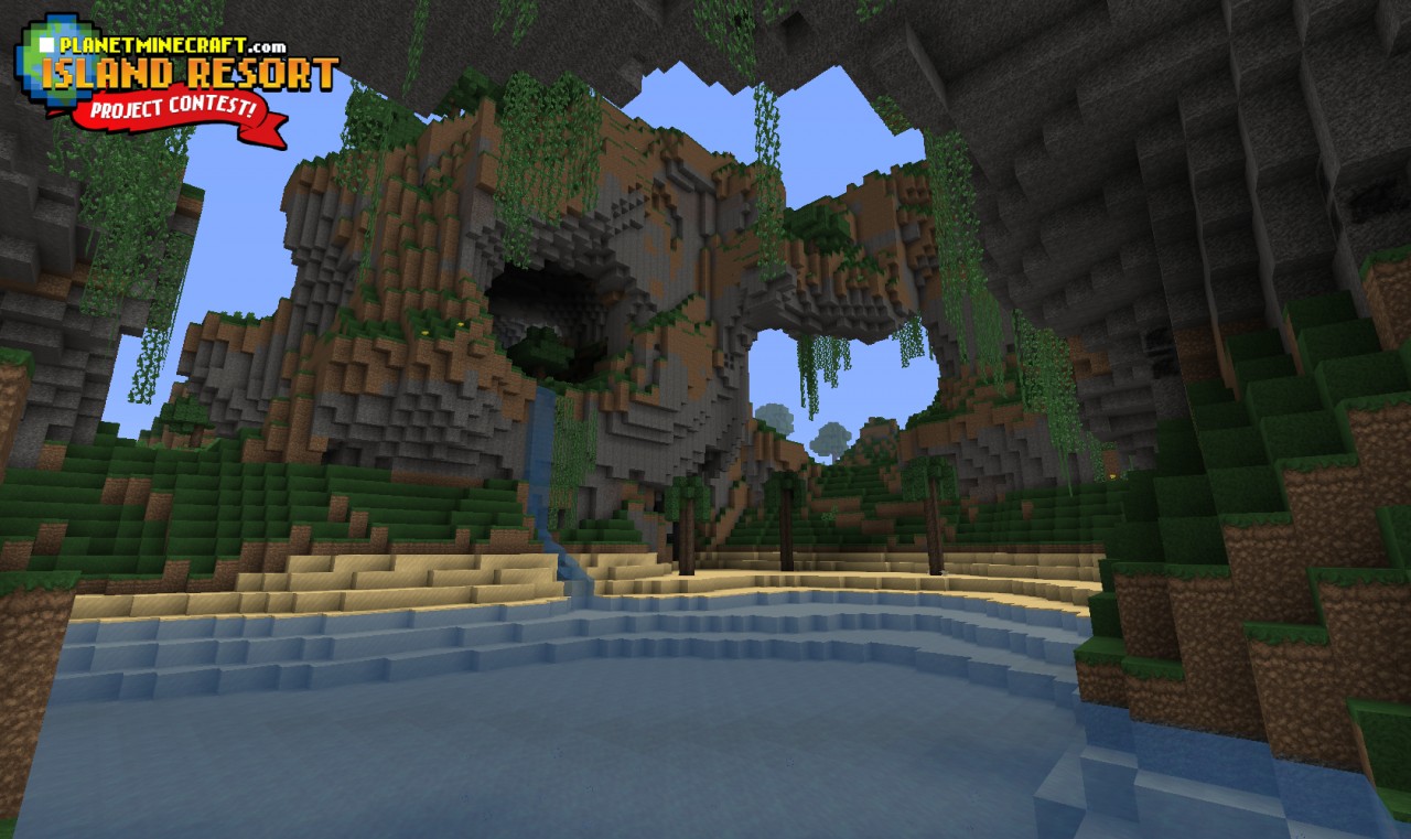Island Resort Contest Starter Map Minecraft Map