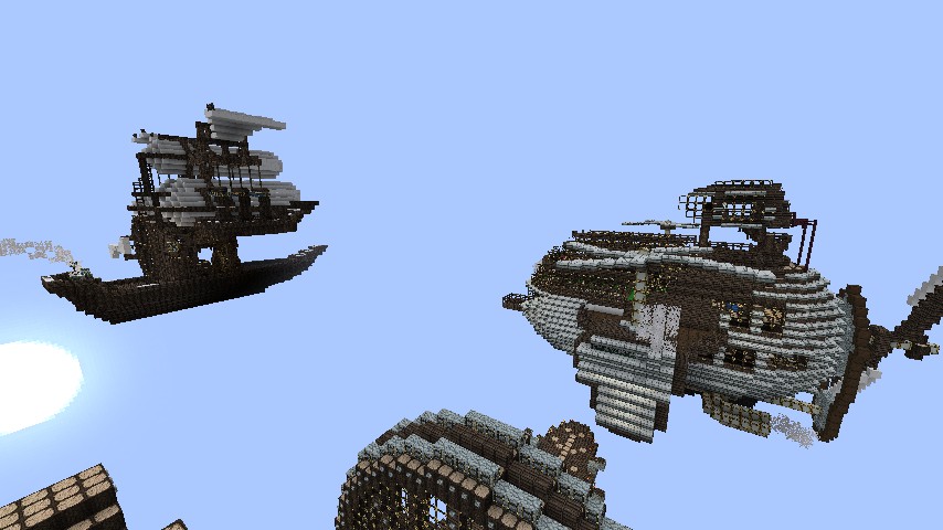 Steampunk Spawn Minecraft Map